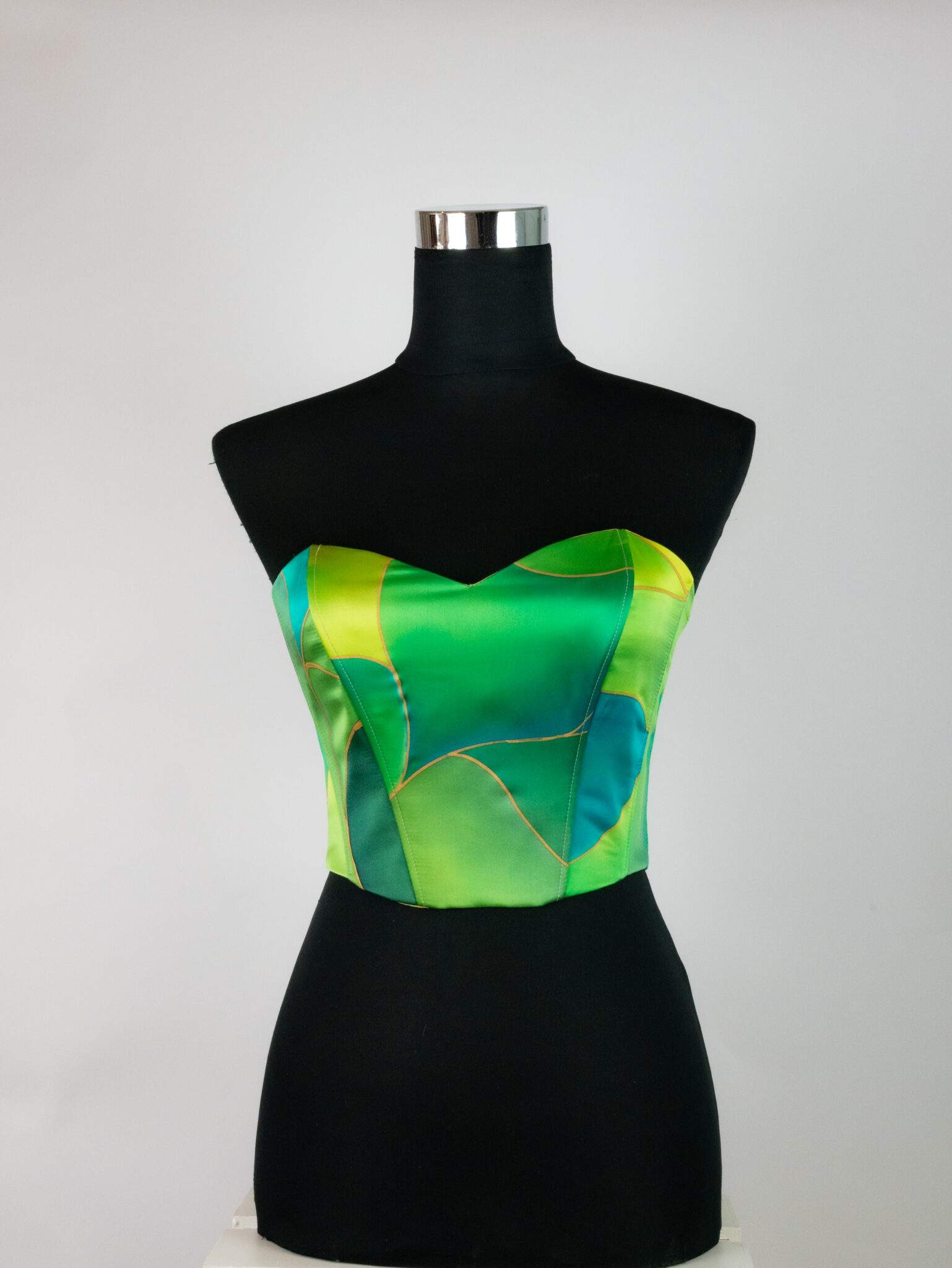 VAV Corsets y bustiers - PEPITINA - Original Art on Silk