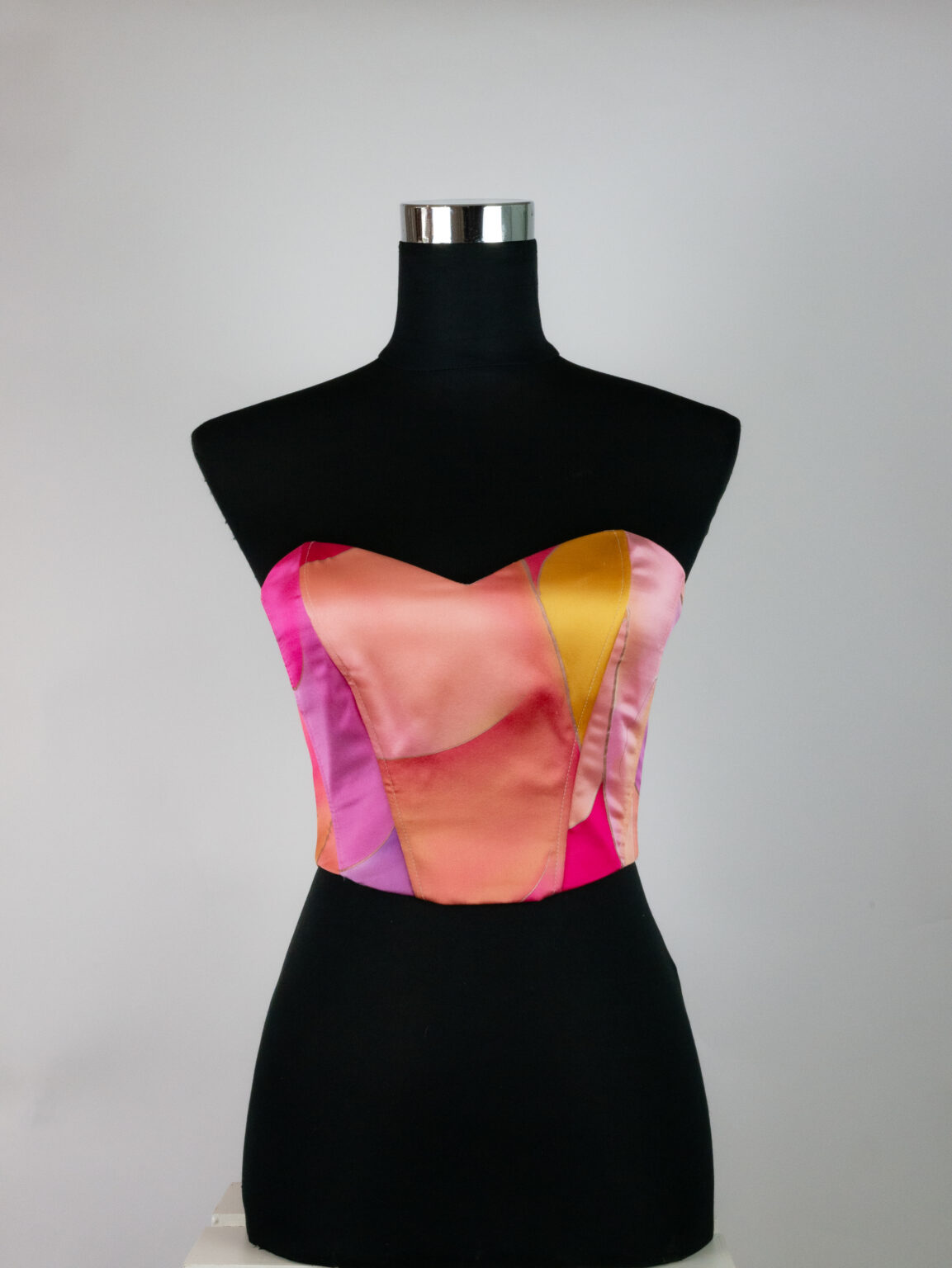 VAV Corsets y bustiers - PEPITINA - Original Art on Silk