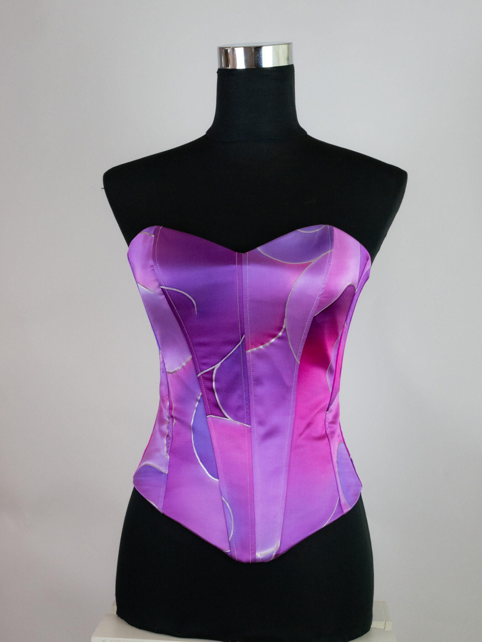 VAV Corsets y bustiers - PEPITINA - Original Art on Silk