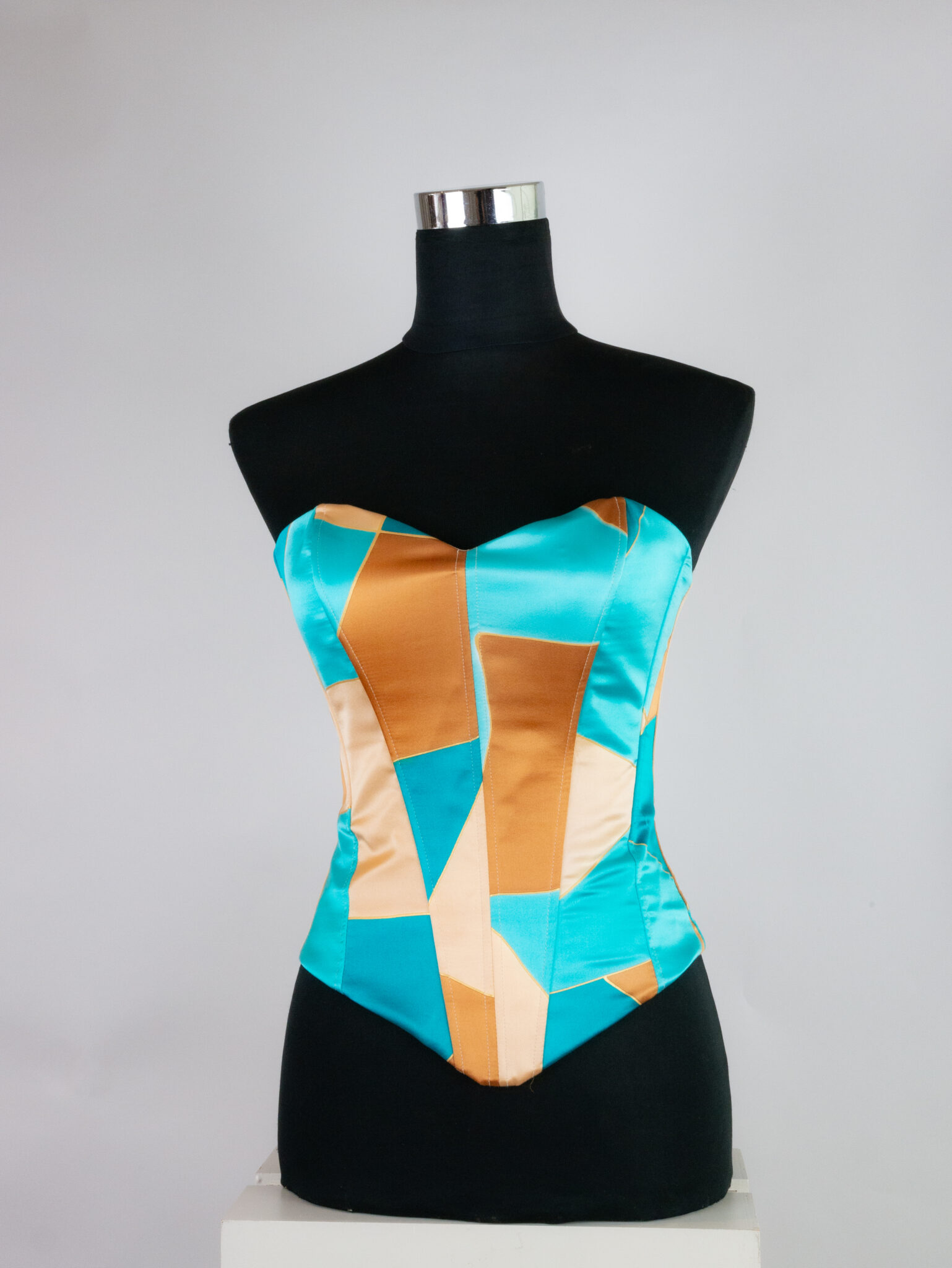 VAV Corsets y bustiers - PEPITINA - Original Art on Silk