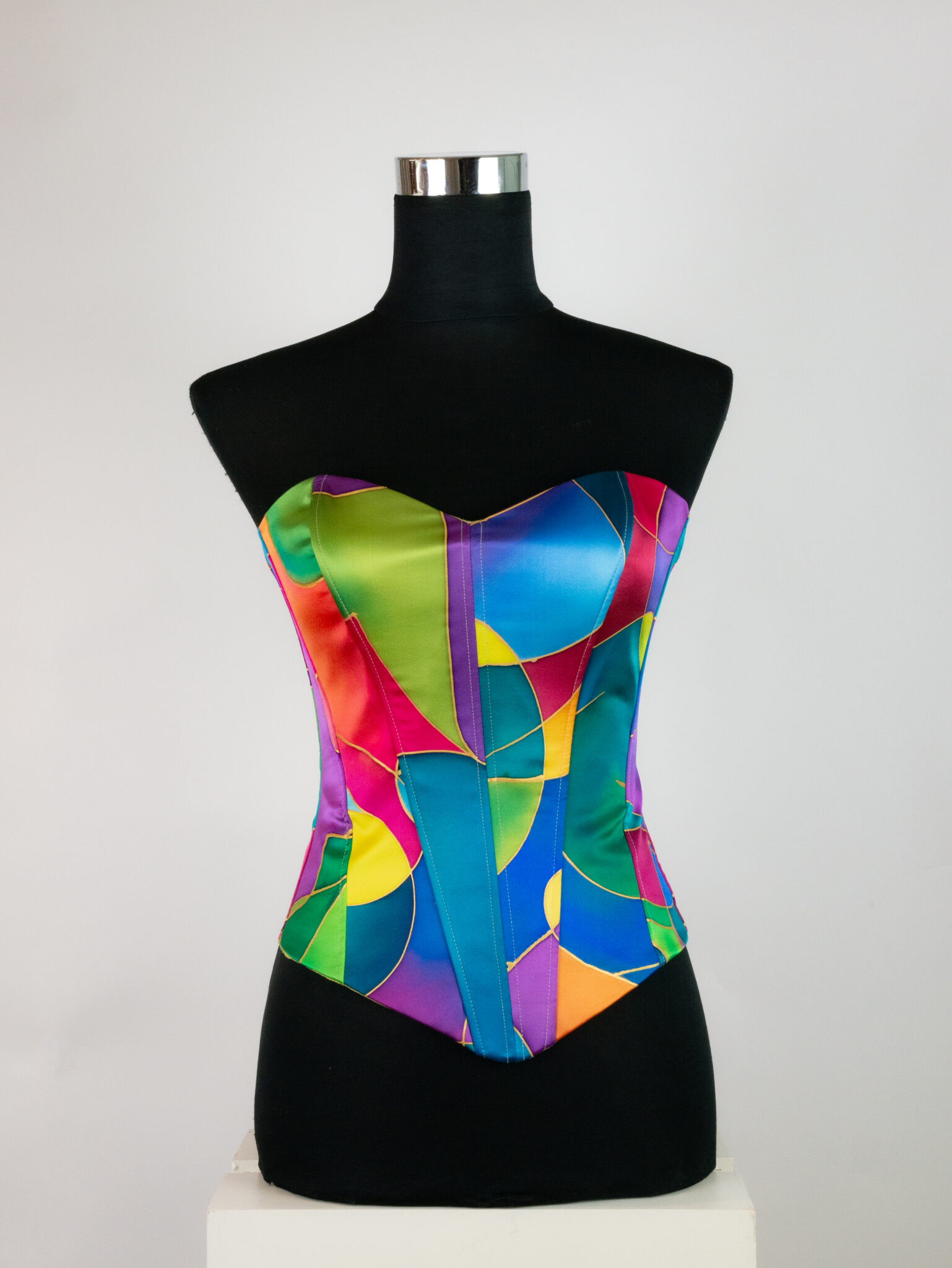 VAV Corsets y bustiers - PEPITINA - Original Art on Silk