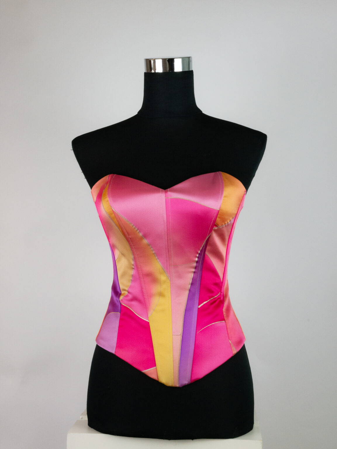 VAV Corsets y bustiers - PEPITINA - Original Art on Silk